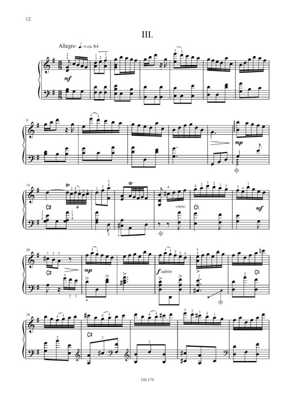 Bach, Carl Philipp Emanuel: Sonata in Sol maggiore Wq 139 per Arpa ...